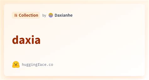 Daxia A Daxianhe Collection