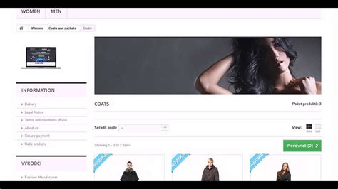 front office prestashop 1 6 alfa 1 youtube