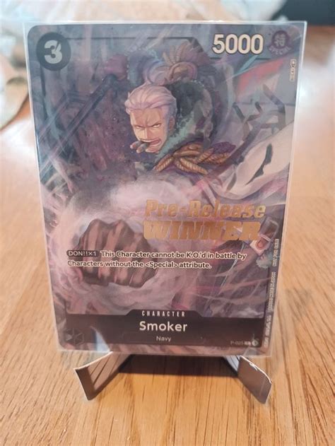 One Piece TCG Smoker P Winner Version Kaufen Auf Ricardo