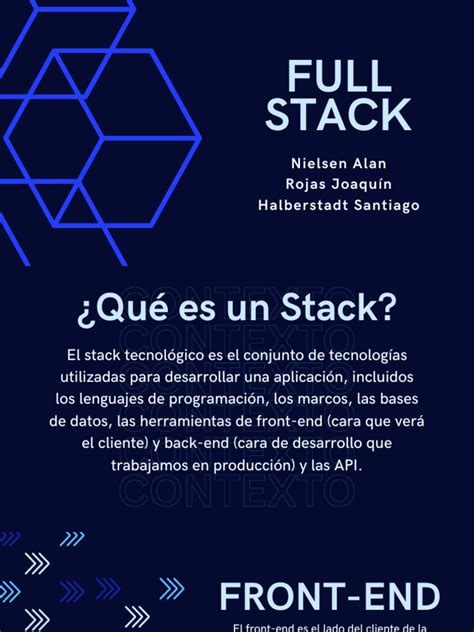 Full Stack 2 Pdf Aplicación Web Software De La Aplicacion