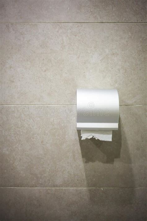 Roll Of White Toilet Paper Stock Image Image Of Hygiene Light