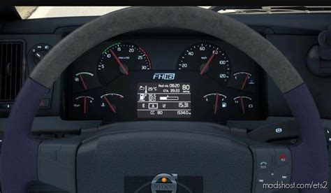 Volvo FH Improved Dashboard ETS Mod ModsHost