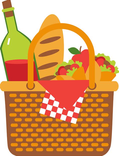 Picnic Basket Clip Art