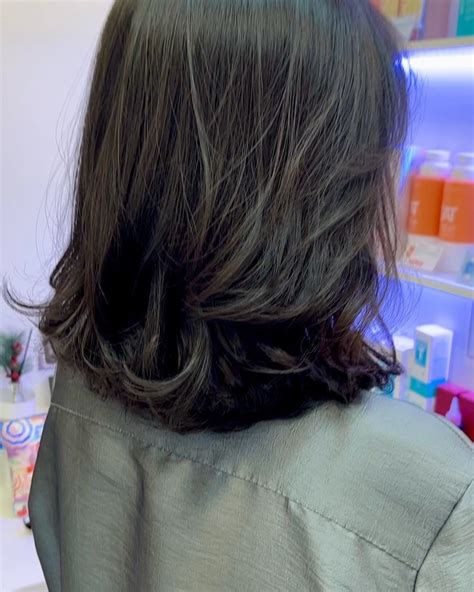 린헤어 송도신도시점 여자 중단발 어때요 머리숱많아도 세심한 커트로 이전보다 훨씬 가볍게 비포 에프터 확실한 송도 미용실 린헤어입니다 Instagram