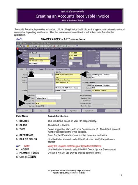 PDF Create Ar Invoice DOKUMEN TIPS