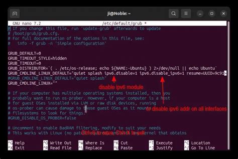 how to disable ipv6 in ubuntu 24 04 ubuntuhandbook