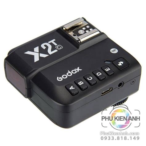 Trigger Godox X2t Kích Hoạt đèn Flash Godox Cho Canon Nikon Sony Fuji