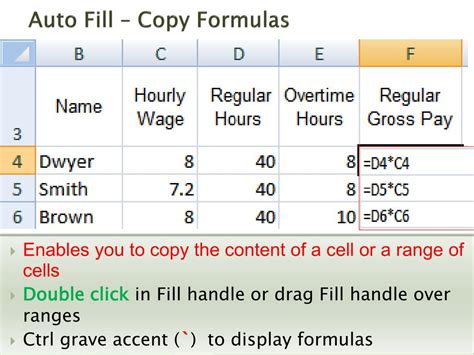 Ppt Excel Chapter 2 Formulas And Functions Powerpoint Presentation Id2819601