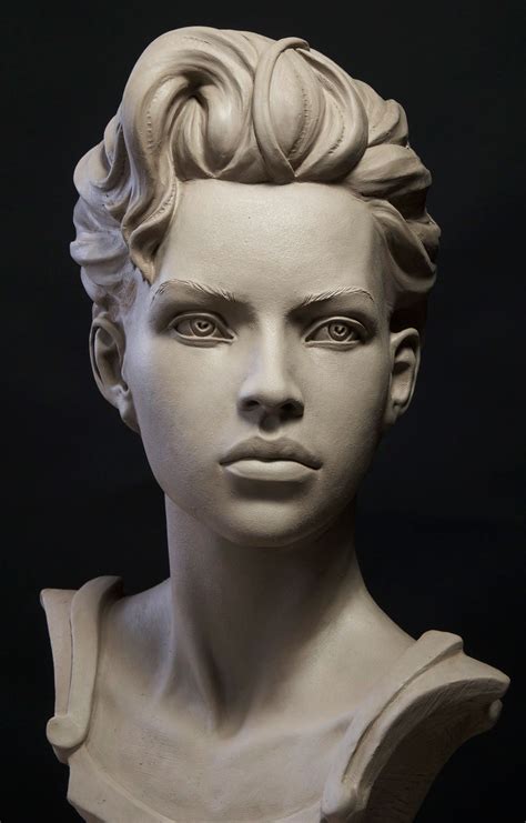 Portrait sculpture, Sculpture head, Portrait
