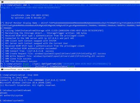 Poc Exploit For Windows Ntlm Privilege Escalation Flaw Cve 2023 21746 Published Emran Abu Bakar