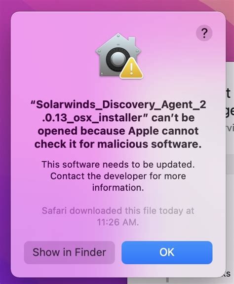 Discovery Agent And Macos Monterey Support Forum Solarwinds Service Desk Swsd Thwack