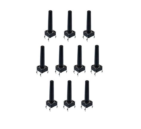 Кнопка тактовая 6х6х18 мм для Arduino 10 штук в комплекте Н купить с доставкой по Кнопка тактовая 6х6х18 мм для Arduino 10 штук в комплекте Н купить с доставкой по