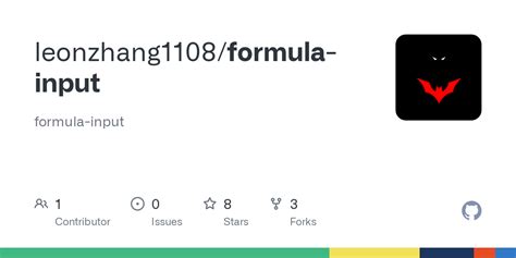 Formula Inputsrcappvue At Master · Leonzhang1108formula Input · Github