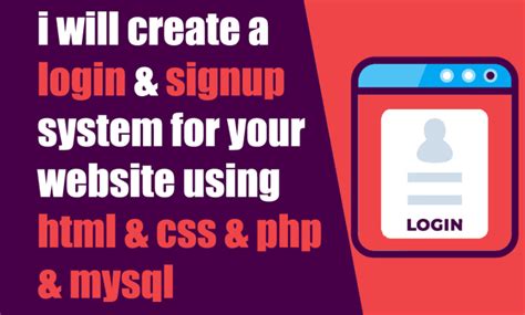 Create A Login And Signup System With Php Mysql By Iysamohamed Fiverr
