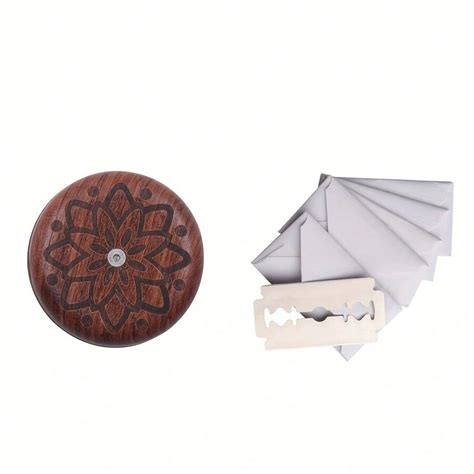 Wooden Bread Knife Razor Cutter Round Bread Lame Dough Scoring Slashing
