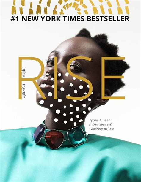 Lupita Nyongo Rise Book Cover Behance