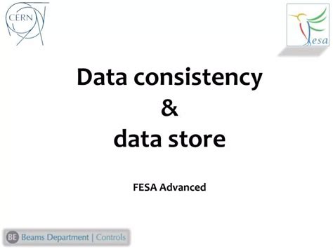 PPT Data Consistency Data Store PowerPoint Presentation Free Download ID