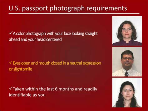Us Passport Photo Requirements Us Embassy London Pptx