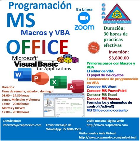 Centro Programación De Macros Y Vba