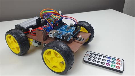 Remote Control Car Using Arduino Board 8 Steps Instructables