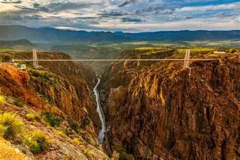 Highest Suspension Bridge In The U S Attractions In Colorado