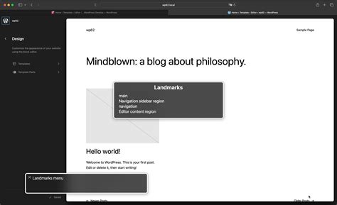 Site Editor The Wp Admin Menu Isnt Really Hidden On Small Screens