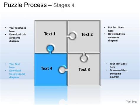 PowerPoint Backgrounds Strategy Puzzle Ppt Slides