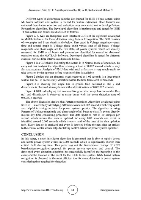 Synchrophasor Data Based Intelligent Algorithm For Real Time Event