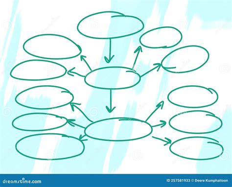 Mind Mapping Presentation Set Stock Illustration Illustration Of
