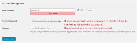 How To Change Your Login Password In WordPress