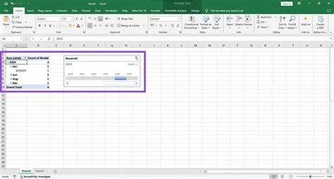 How To Create A Timeline Filter In Excel Guiding Tech