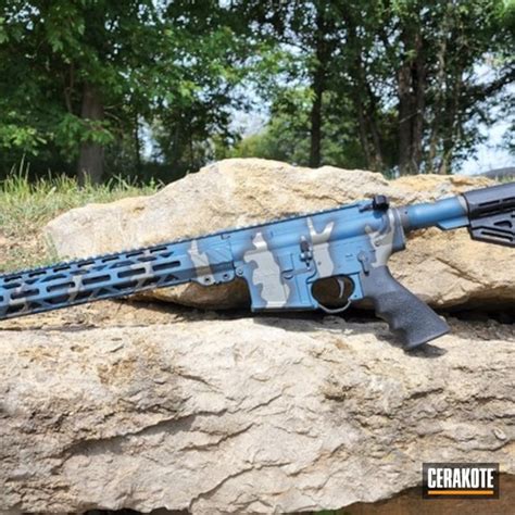Reptile Camo Ar With H 127 H 146 And E 150 Cerakote