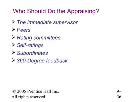 Performance Management And Appriasal Ppt