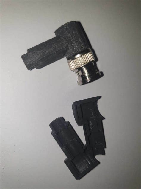 Free 3d File Bnc Plug Angle Connector Sleeve・design To Download And 3d Print・cults
