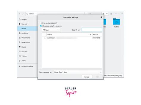 How To Encrypt A File On Linux Scaler Topics