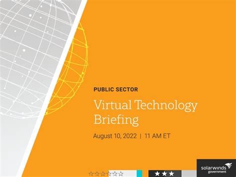 Solarwinds Public Sector On Linkedin Join Us August 10 To Take A Deep Dive Into The Technical