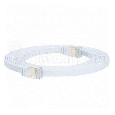 U Ftp Cat7 Flat Shielded Ethernet Patch Cord Cable Satmaximum