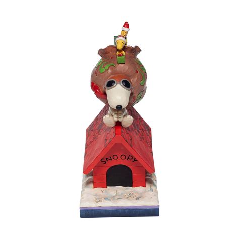 Jim Shore Peanuts New 2020 Christmas Figurine Snoopy Woodstock