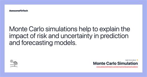 Monte Carlo Simulation Awesomefintech Blog