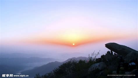 泰山日出摄影图 国内旅游 旅游摄影 摄影图库 昵图网