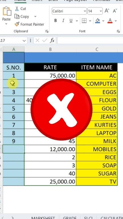 Ms Excel Learn To Add Serial Numbers Automatically In हिन्दी