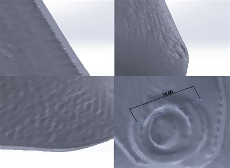 Direct Mesh Manipulationsmoothing R3dscanning