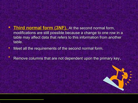 normalization ppt databases computer software and applications