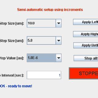 Semi Automatic Input GUI Download Scientific Diagram