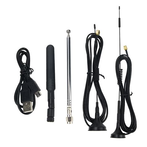 1mhz 6ghz Assembled Portapack H2 Hackrf One 5 Antennas Data Cable Sdr