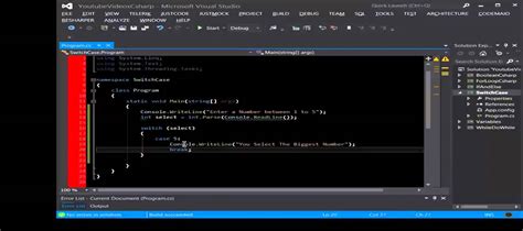 C Beginners Tutorial 7 Switch Case Statement In C Hd Mp4 Youtube
