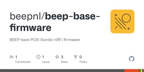 GitHub Beepnl Beep Base Firmware BEEP Base PCB Nordic NRF Firmware