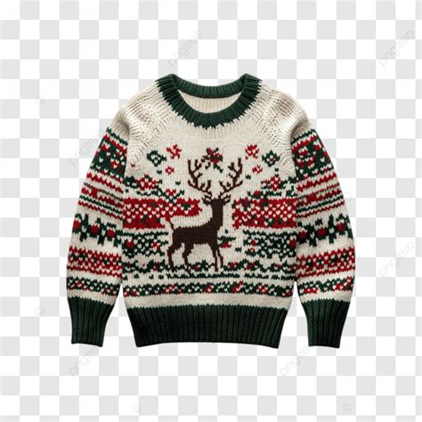 순록과 눈송이 패턴이 있는 클래식 크리스마스 스웨터 크리스마스 스웨터 순록 패턴 휴일 니트웨어 Png 일러스트 및 이미지 에 대한 무료 다운로드 Pngtree