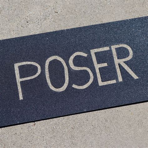 Poser Cutout Griptape Mall Skateboards