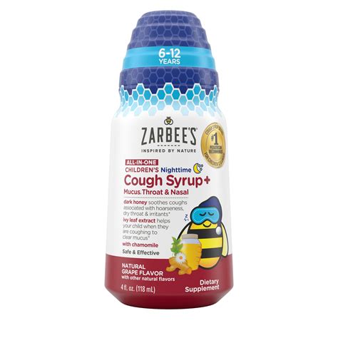 Zarbees Cough Syrup Dosage For Infants At Scott Birch Blog